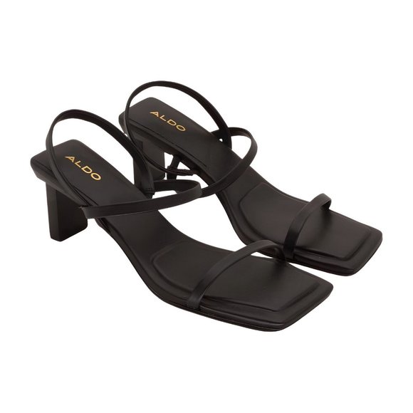 Aldo | Shoes | Aldo Womens Lokurr Heeled Sandal Black Size 85 | Poshmark